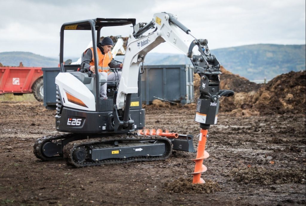 Bobcat displays Electric Mini Excavator at bauma - Material Handling ...
