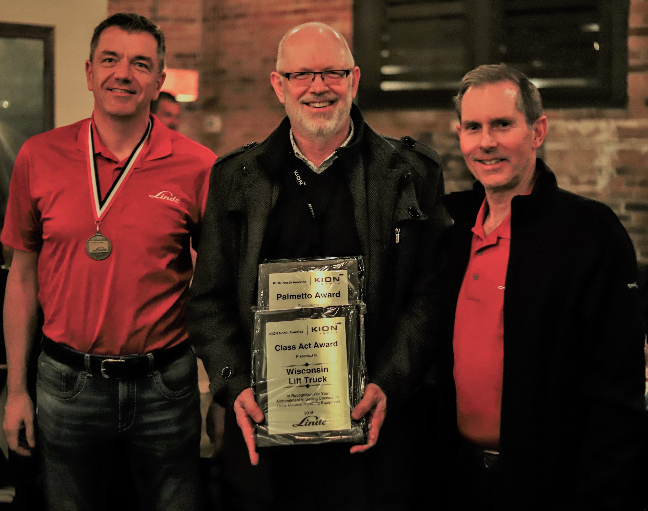 KION North America Corporation honors Top Dealers - Material Handling ...