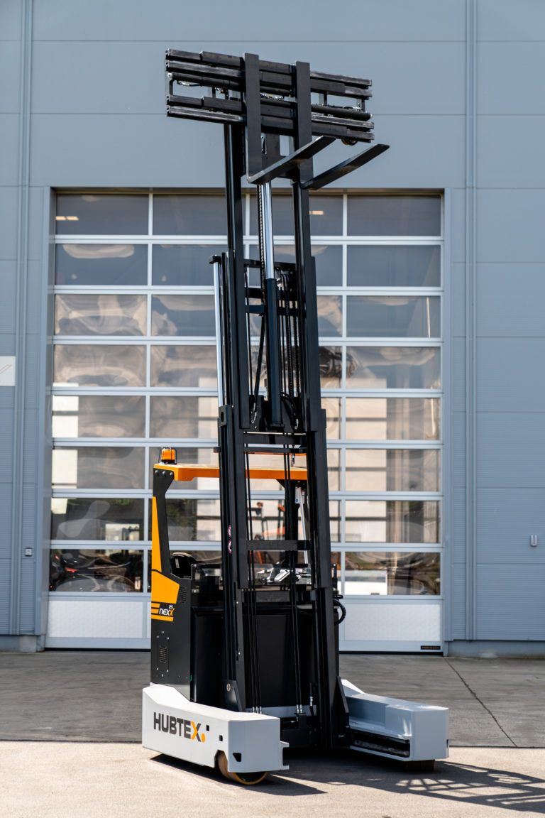 HUBTEX introduces a new high-capacity reach truck for narrow aisles ...