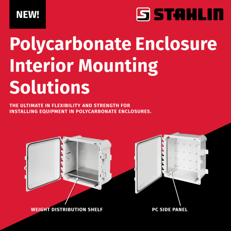 Stahlin® Enclosures introduces new interior mounting solutions for ...
