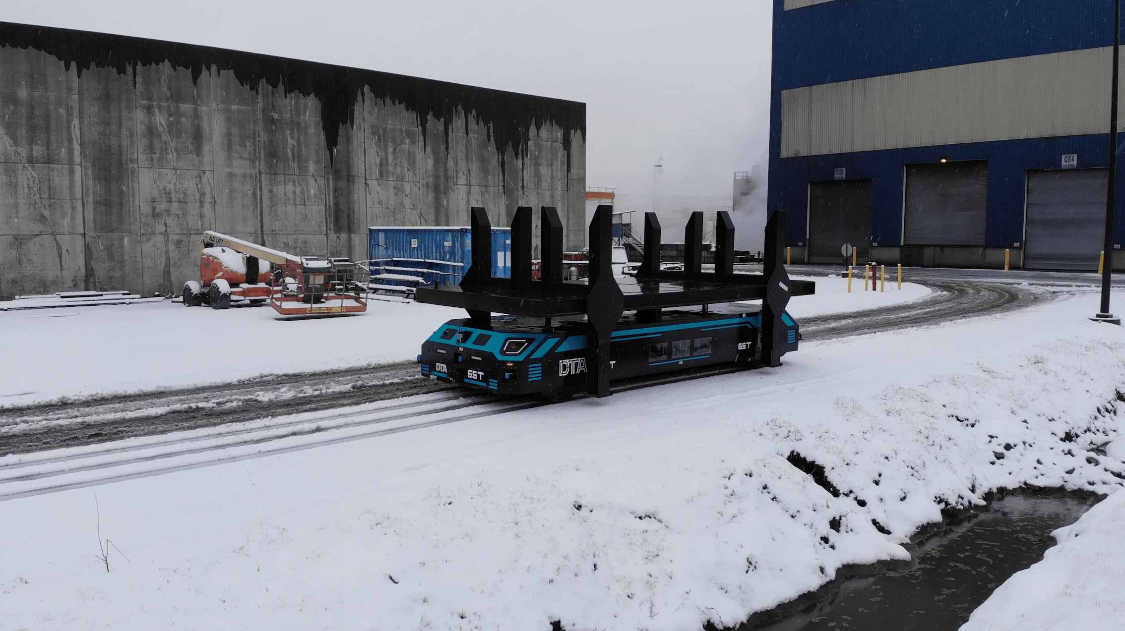 BlueBotics takes AGVs and AMRs outside - Material Handling Wholesaler