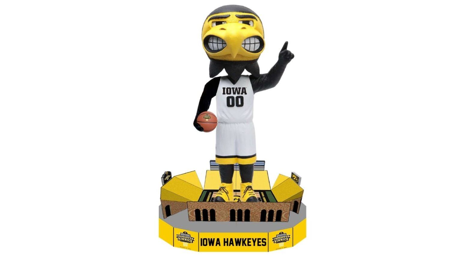 Crossover at Kinnick Iowa Hawkeyes Women’s Basketball Bobblehead ...