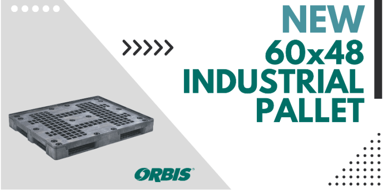 ORBIS introduces 60×48 industrial pallet - Material Handling Wholesaler
