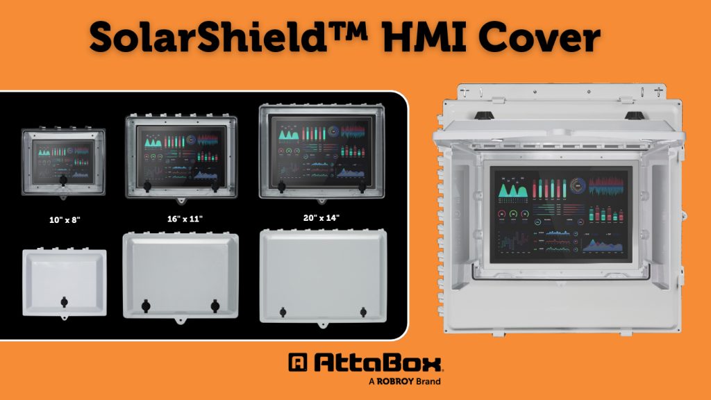 AttaBox® expands SolarShield™ HMI cover line - Material Handling Wholesaler