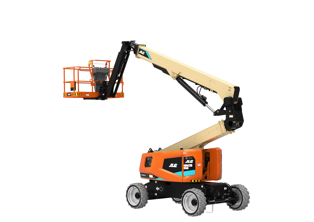 New JLG® 60-FT EC articulating boom lift on display at World of ...