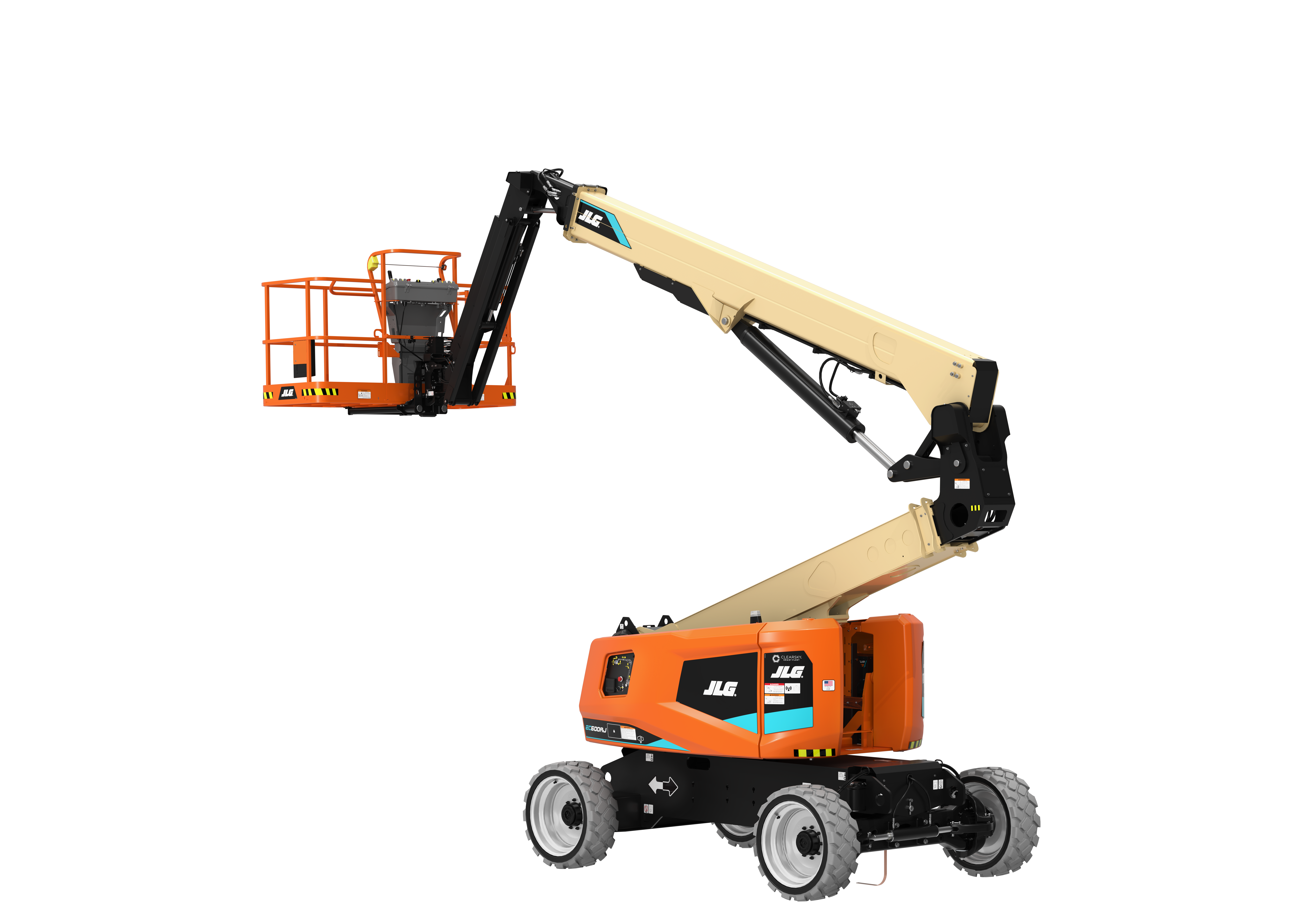 New JLG® 60-FT EC articulating boom lift on display at World of ...