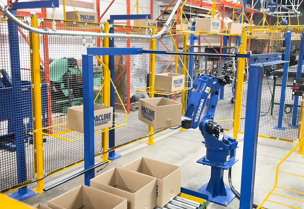 Pacline Conveyors to showcase robotic empty carton handling system at ...