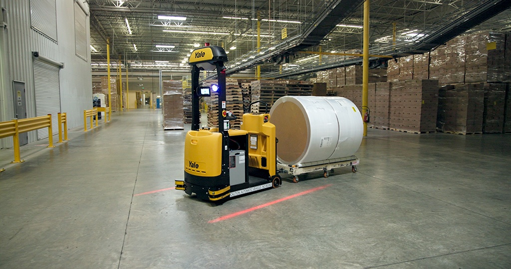 Yale introduces reimagined automated lift truck solutions - Material ...